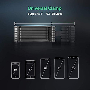 IPOW Motorcycle Phone Mount, Bike Phone Mount Holder, Universal Cell Phone Bicycle & Motorcycle Handlebar Phone Holder,Compatible with Smartphones 13/12/11/X/XR/XS/8/7,Galaxy S20/S10/S9