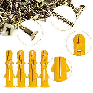 EBaokuup 6 Set Helmet Holder - Wall Mounted Motorbike Helmet Storage Rack with Mounting Screws (6 Hooks + 12 Screws)