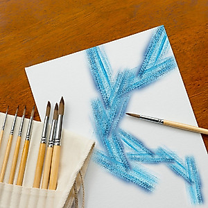 Asani Pre-primed Painting Canvas Panels, 28 Boards Multi-Pack, 5 x 7, 8 x 10, 9 x 12, and 11 x 14, White Cotton Canvases for Acrylic, Oil, Gouache, Tempera Paint, Art Gift for Kids, Adults, Beginners