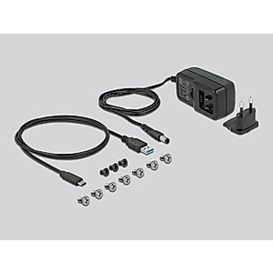 Delock External Enclosure for 3.5 inch SATA HDD with SuperSpeed USB 10 Gbps