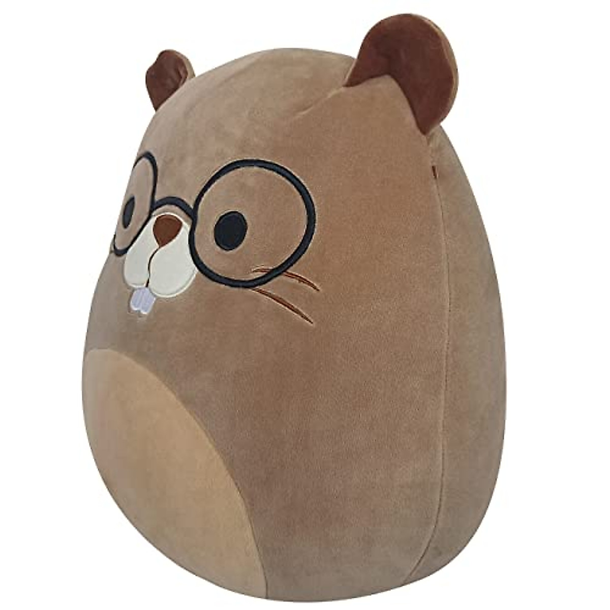 Squishmallows Original 14-Inch Chip Brown Beaver with Glasses - Large Ultrasoft Official Jazwares Plush
