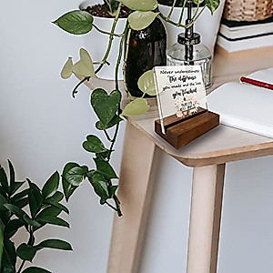 Coworker Gifts For Women Men Retirement Gifts New Joy Going Away Gift Leaving Gifts For Coworker Boss Leader Colleague Friends, Appreciation Gift, Desk Decor Signs for Home Office