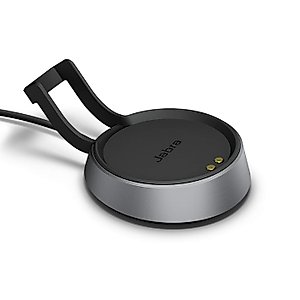 Jabra 14207-66 Evolve2 85 Desk Stand – USB-C Headset Charging Stand – Black