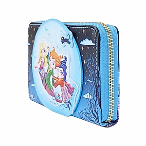 Loungefly Hocus Pocus Poster Glow Zip Around Wallet