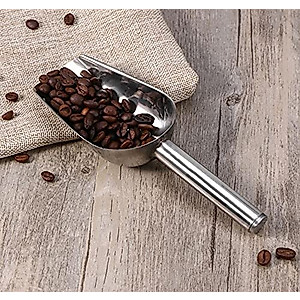 Xiboya textile Sweet Candy Buffet Ice Tongs & Scoops (Silver-6 set)