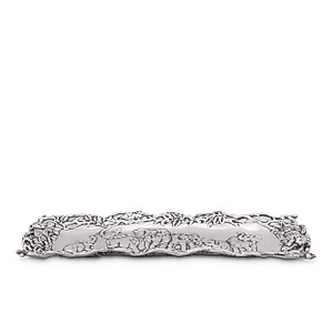 Arthur Court Designs Aluminum Elephant Oblong Tray 19 inch x 6.5 inch