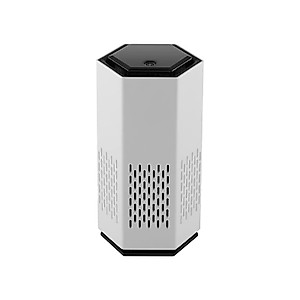 HCCMALL HCC-K01 Mini HEPA USB-C Powered Air Purifier. Ultra Portable (70X70X132mm), Ultra Quiet. Perfect for Travel, In-Car and Desktop