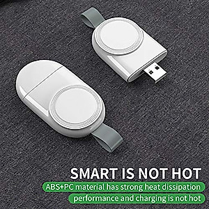 USB Charger for Apple Iwatch Watch, Magnetic Travel Portable Wireless chargering Compatible for Apple Watch Series 8 7 6 SE 5 4 3 2 1 44mm 42mm 40mm 38mm No Cable Charger