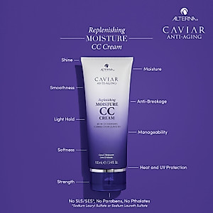 Alterna Caviar Anti-Aging Replenishing Moisture CC Cream, 3.4 Ounce (Pack of 1)