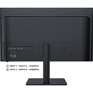 INNOCN 28" 4K UHD 3840 x 2160 IPS Computer Monitor Built-in Speaker, 93% DCI-P3, HDMI, Display Port, Eye Care, Flicker Free, Height/Tilt Adjustable Stand, Black