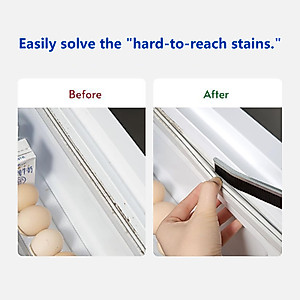 SAPYONY 4Pcs Bathroom Crevice Gaps Cleaning Brush,Clean The Dead Corners of Bathroom Kitchen Tiles, Multifunctional Window Slots, and Brushes,Used for Cleaning Gaps