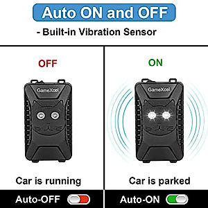 Under Hood Repellent for Car Rat Repeller Squirrel Rodent Repeller Ultrasonic Mice Repellent Mouse Deterrent Cab Rodent Repellent with Ultrasounds and LED Flashing Lights for Vehicle Engine Garage