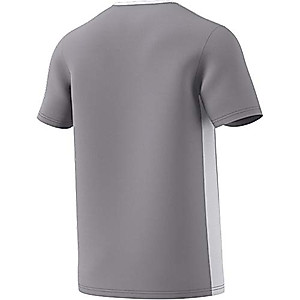 adidas Boys' Entrada 18 Jersey, Light Grey/White, XX-Small