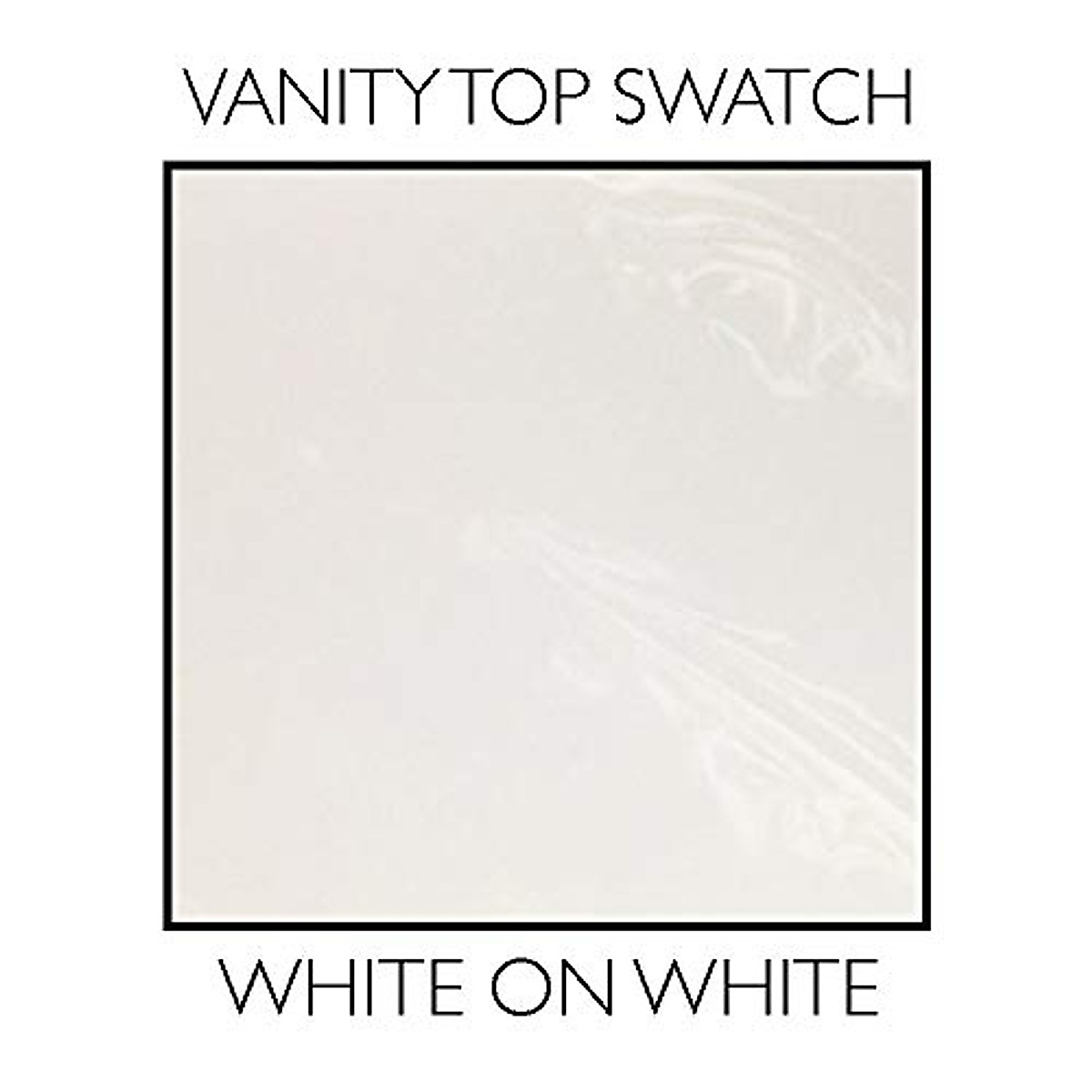 Design House 584870 Bath Shaker 2-Door Bathroom Vanity with Cultured Marble White Top, 4-Inch Centerset, 2 Piece