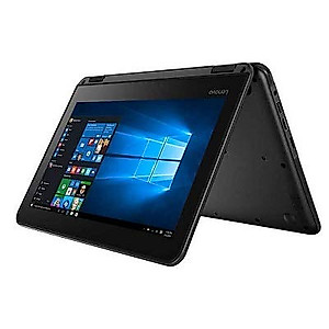 Lenovo 2019 New 300e Flagship 2-in-1 Business Laptop/Tablet, 11.6" HD IPS Touchscreen, Intel Celeron Quad-Core N3450 up to 2.2GHz, 4GB DDR4, 64GB eMMC, Windows 10 S/Pro, Choose Flash Drive