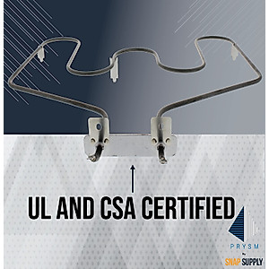 PRYSM WB44T10011 Oven Bake Element Replacement - Compatible with General Electric, Hotpoint, RCA Ranges replaces WB44T10011, WB44T10059, 820921, AH249286, EA249286, PS249286