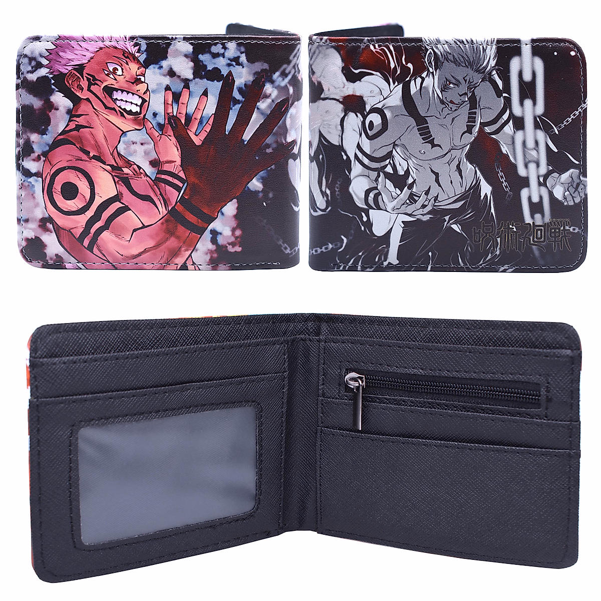 Amatensu Anime characters Itadori Yuji wallet Ryomen Sukuna wallet Gojo Satoru wallet Q