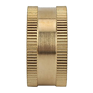 AUTOKAY Universal Solid Brass Refill 1 LB Propane Bottle Gas Tank Cylinder Sealed Protect Cap for Outdoor Camping - 6 Pack