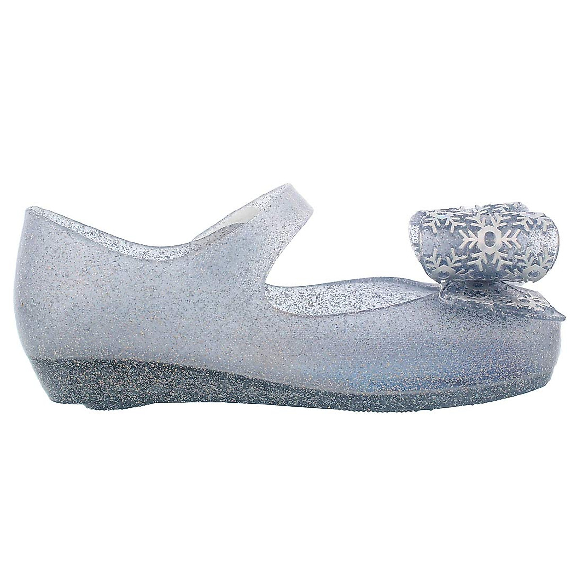 mini melissa Girl's Ultragirl Flower II BB (Toddler/Little Kid) Purple Clear 5 Toddler M