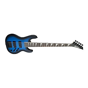 Jackson JS Series 5-String Concert Bass JS3V, Metallic Blue Burst, Amaranth Fingerboard