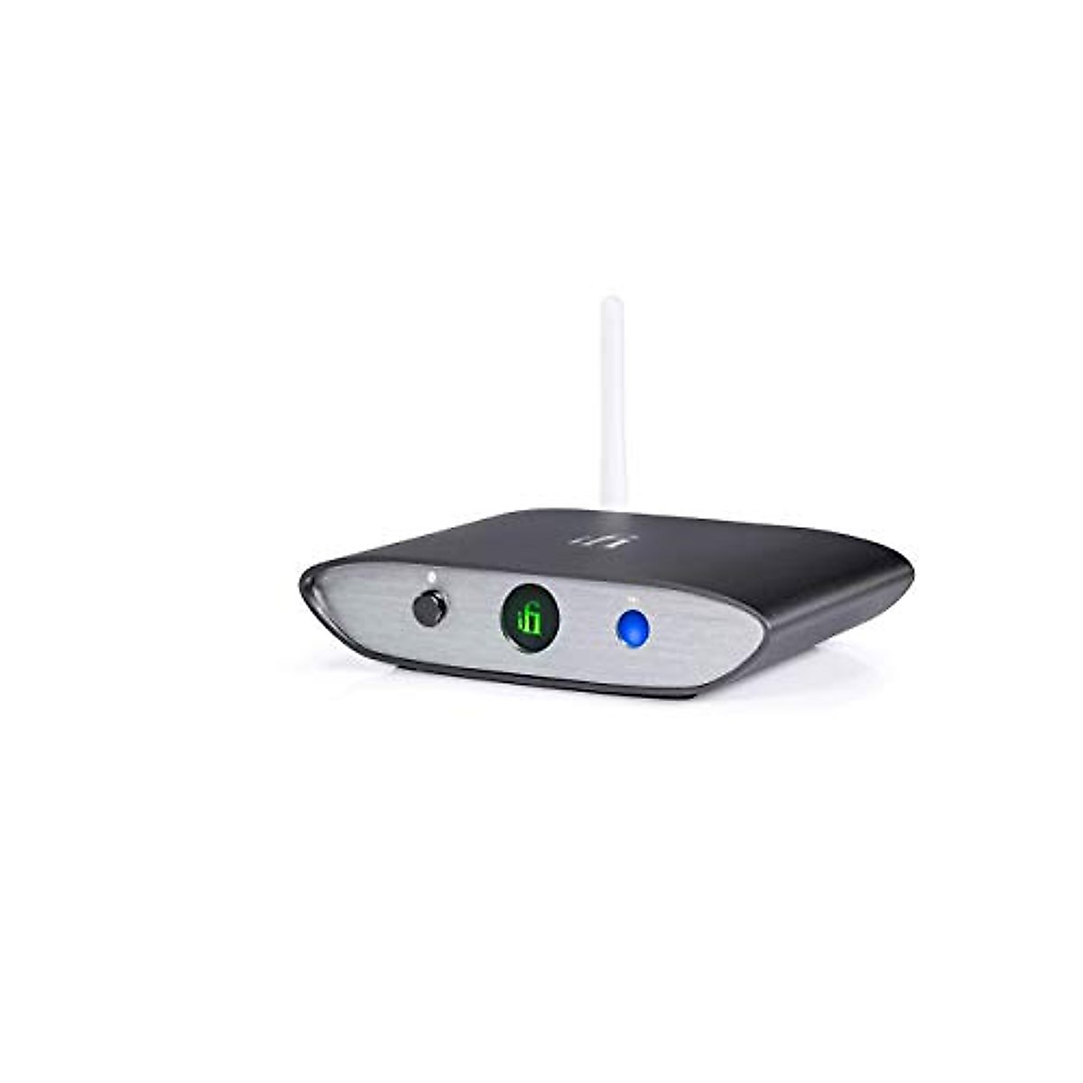 iFi Zen Blue HiFi Bluetooth Receiver Desktop DAC/Adapter - Wireless Input/Outputs - Optical/Coaxial/SPDIF/RCA / 4.4 Balanced - Audio System Upgrade (Unit Only)