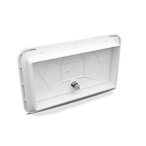 THETFORD|B&B Molders RV Replacement Parts and Accessories RV Camper Multi-Purpose Access Hatch Polar White PN 94314