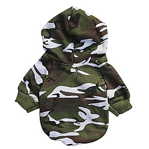 IEason Pet Clothes, Puppy Pet Dog Clothes Sweatshirts (L, Green)