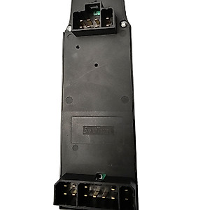 SWITCHDOCTOR Window Master Switch and Gray Bezel Set for 2002-2008 Dodge Ram 1500 2500 3500 (Quad Cab) (68171680AA, 56049805AB, 56049805AA, 56045334AE) (Medium Slate Gray)