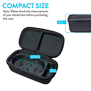 TUDIA EVA Case Compatible with Corsair Harpoon Gaming Mouse, Hard Travel Carrying Case For Gaming Mouse [CASE ONLY, Device NOT Included]