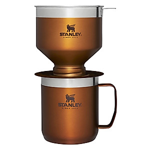 STANLEY Classic The Perfect-Brew Pour Over Gift Set Elevate Your Coffee Experience with Precision Pouring and Timeless Style | 20oz/12oz | Maple