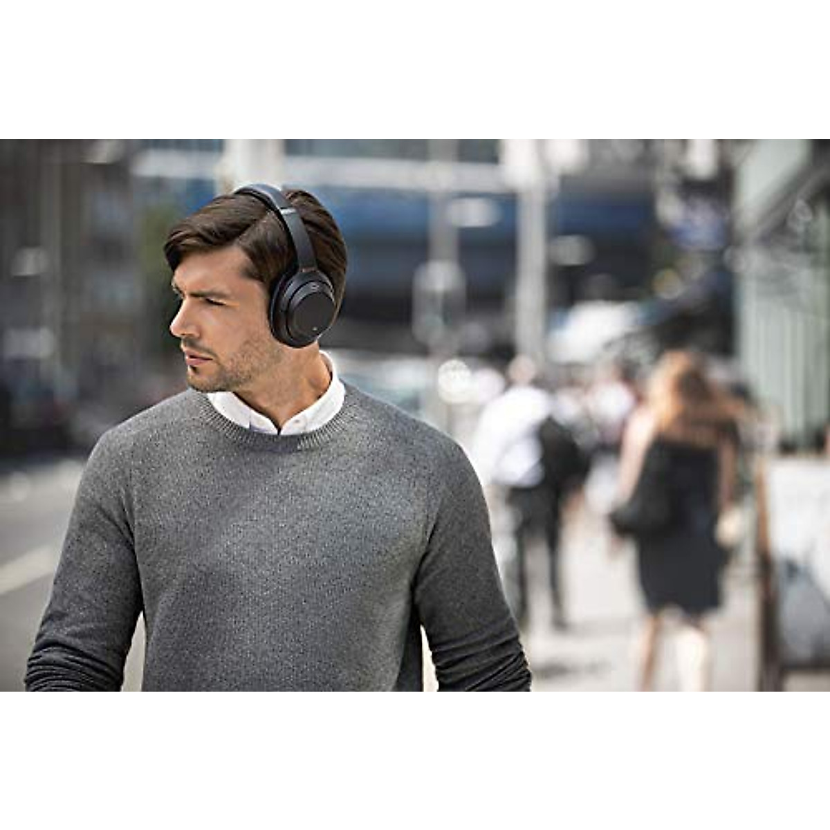 Sony WH-1000XM3 Wireless Noise Cancelling Stereo Headset (International Version/Seller Warrant) (Black) (Renewed)