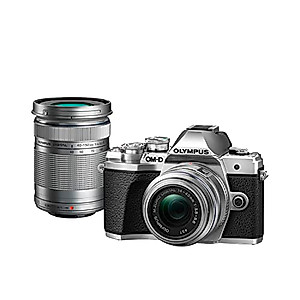 OM SYSTEM OLYMPUS M.Zuiko Digital 40-150mm F4.0-5.6 R Silver For Micro Four Thirds System Camera, 3.75x Zoom Lens, Portable Design