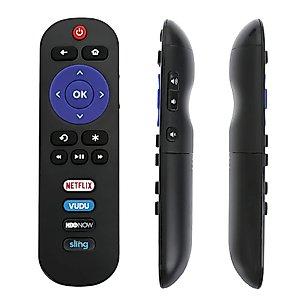 New RC280 TV Remote Replacement fit for TCL Roku TV 55R615 65R615 43R615 49R615 65S405 55S405 43S405 49S405 49S515 43S515 55S515 65S515 55P605 28S3750 32S3750 40FS3750 48FS3750 32S3700 32S3800
