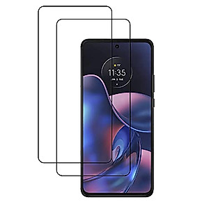 UPONEW for Motorola Edge 2022 Tempered Glass Screen Protector - [2 Pack] Tempered Glass Screen Protector Frontier Protective Protector Clear Cover for Motorola Moto Edge 2022