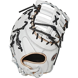 Rawlings | HEART OF THE HIDE Fastpitch Softball First Base Glove | 12.5" | Modified Single Post Web | Right Hand Throw