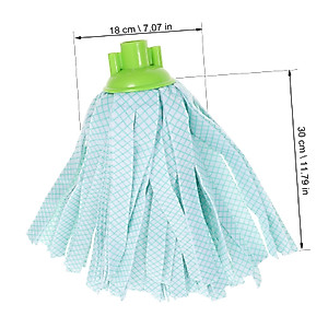 CIYODO 2pcs Mop Replacement Head Cotton Floor Cleaning Easy Cleaning Mop Replace Microfiber Cloth Mop Refill Wet Mop Head Refill Floor Mop Heads Mop Refills Floor Mops Components Sponge