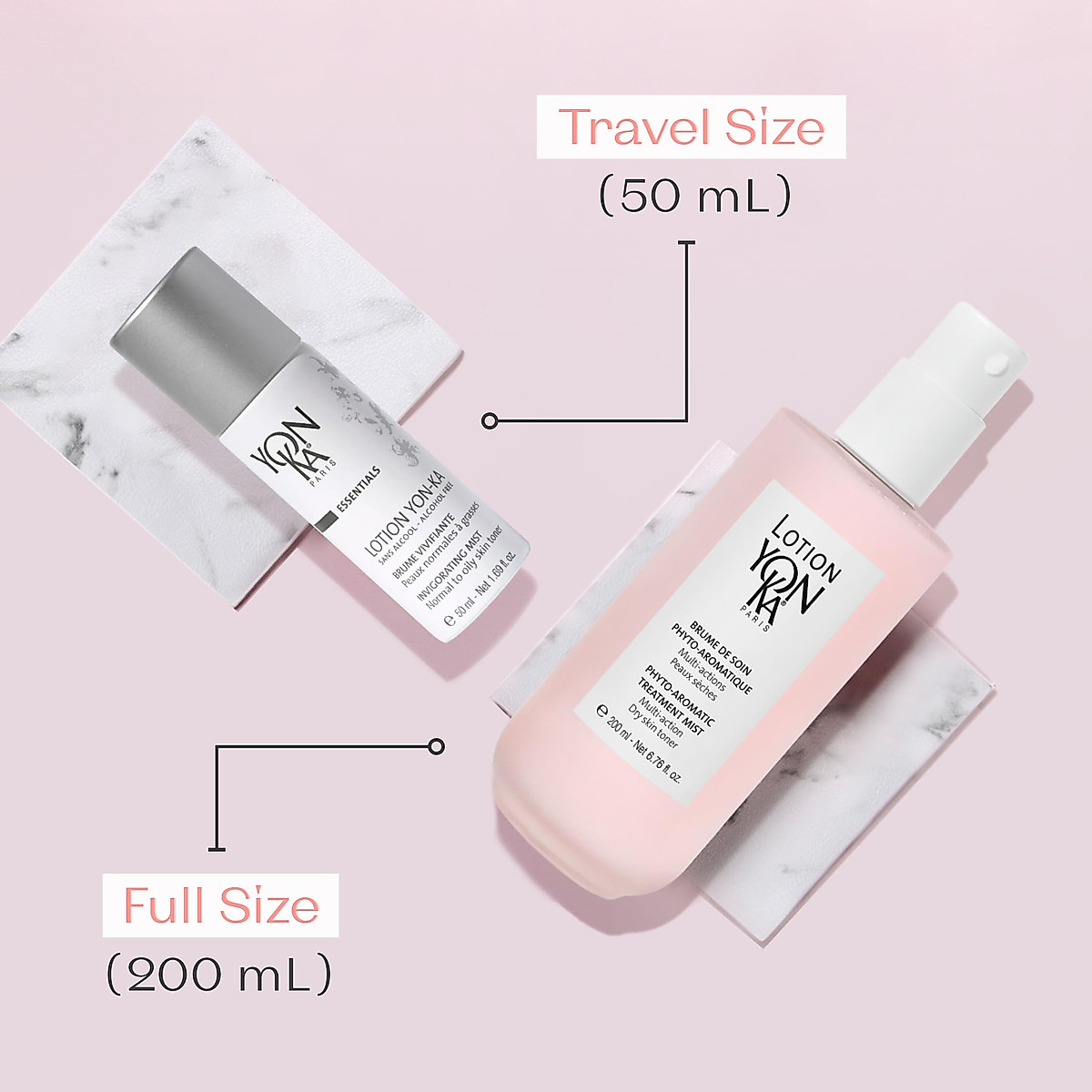 Yonka Lotion PS Hydrating Face Toner (Dry & Sensitive Skin) Daily Face Mist to Refresh and Purify with Quintessence Essential Oils, 6.76 oz