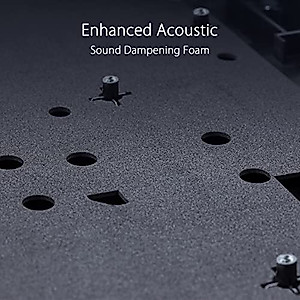 ASUS ROG Strix Flare II 100% RGB Gaming Keyboard, ROG NX Blue Mechanical switches, ABS Engraved keycaps, 8k Hz Polling, Sound-dampening Foam, Media Controls, USB passthrough, Wrist Rest-Black