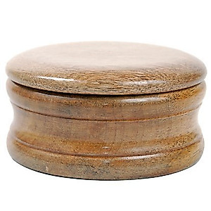 Parker Safety Razor Parker Genuine Honey Mango Wood Shaving Soap Bowl from