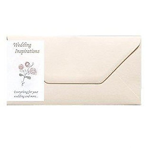 Craft UK Limited DL Blank Envelopes Ivory Cream - per Pack of 50