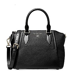 Sienna Medium Pebbled Leather Satchel