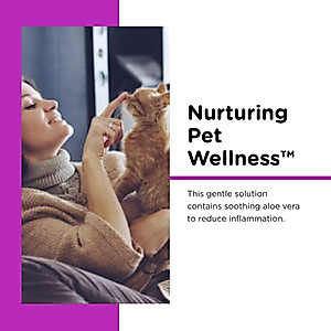 Nutri-Vet Ear Cleanser for Cats | Cleans and Deodorizes with Gentle Ingredients | 4 Ounces