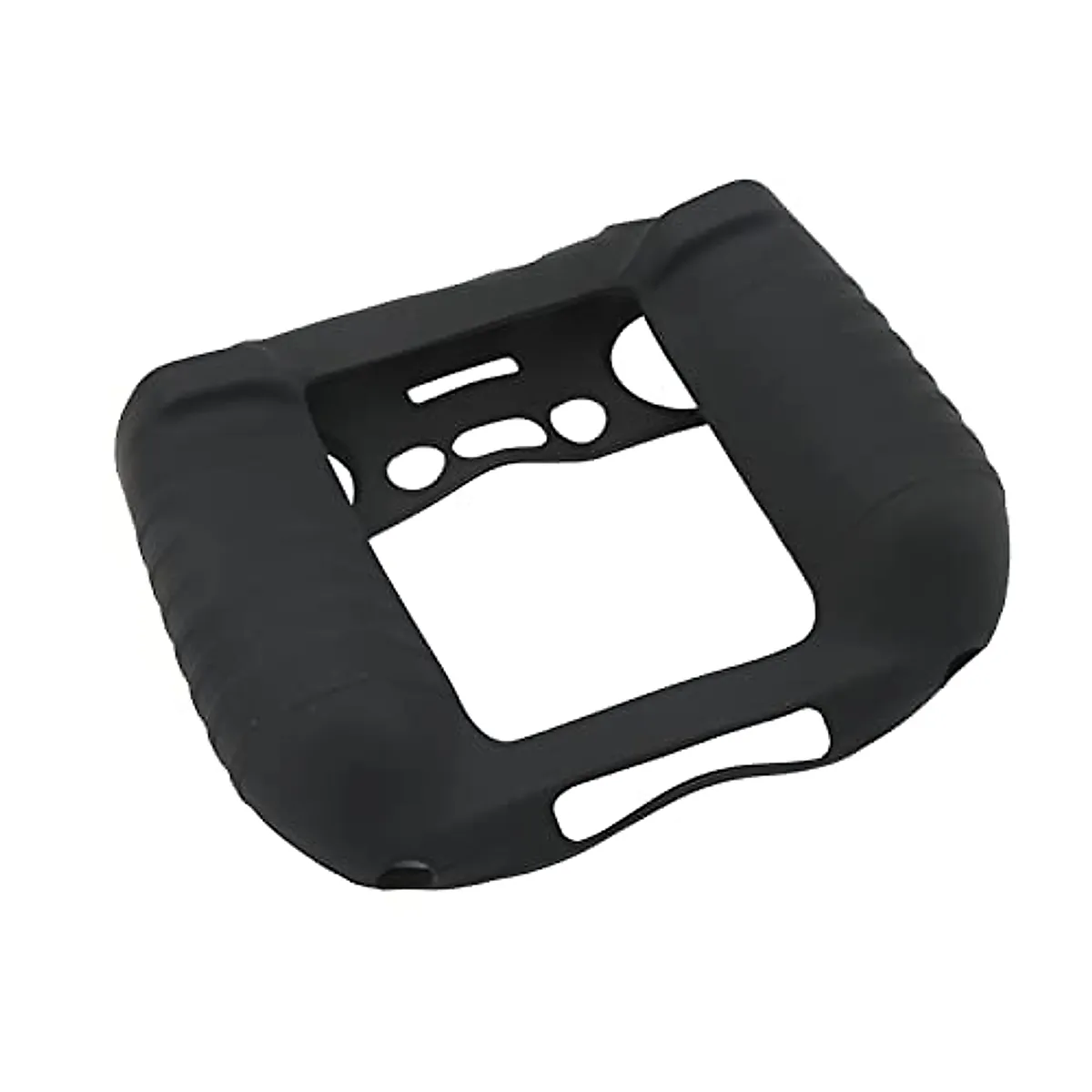 Silicone Cover for Drone Controller, Nonslip Texture for Drone Controller, Silicone Protective Case Reinforcing Rib Design Antidrop Dustproof for (Black)