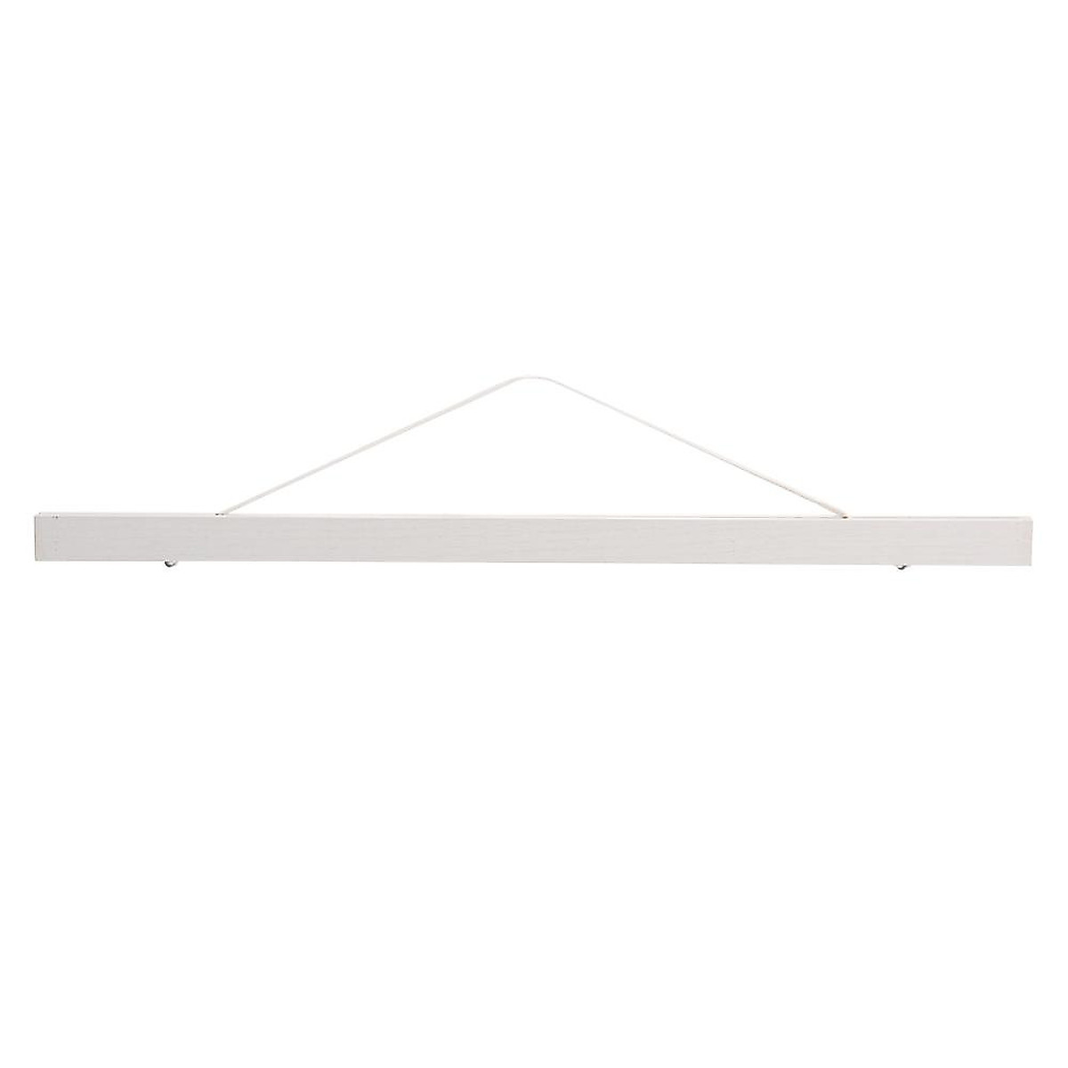 Magnetic Poster Hanger Frame, fosa 21cm/30cm/40cm/50cm/60cm/70cm/80cm Light Wood Wooden Magnet Artwork Print Dowel Poster Photo Picture Hangers Frames DIY Poster Scroll Prints