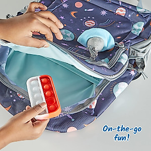 hand2mind Ten Frame Sensory Bubble Poppers, Pop Fidget Toys for Kids, Counting Math Manipulatives Kindergarten, Fidgets for Classroom, Calm Down Corner Supplies, Easter Basket Stuffers (Set of 6)