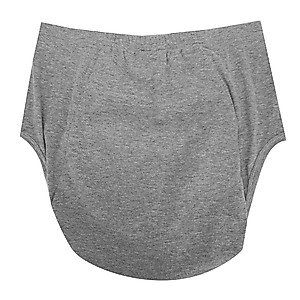 Adult Cloth Diaper, Soft Cloth Diapers for Adults Elderly Cloth Diaper Nappy Care Incontinence Care Panties Reusable Cloth Diaper Cover Washable Underwear for Elderly Patients Pregnant Women Pants (L)