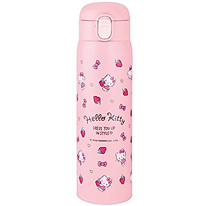 Everyday Delights Hello Kitty Stainless Steel Insulated Water Bottle Pink 480ml