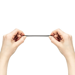 Pilotfish Basics Silicone Temple Tips Glasses Holder, Sunglasses Eyewear Retainer Reading Glasses Ear Grip, and Accessories, Premium Anti-Slip Eyeglass Holder 5 pairs (Black, 5 Pairs)