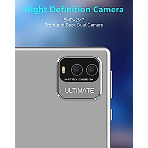 CUPEISI Tablet 10 inch Android 11 Tablets 2GB+32GB Quad-Core Tablet FHD 1280x800 Display Tablet (Silver)