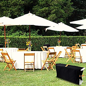 Aaaspark Waterproof Polyester Storage Bag for Plastic, Resin, and Wood Folding Chairs Oxford Cloth Chair Cover Chairs Storage Bag - 1 Pack